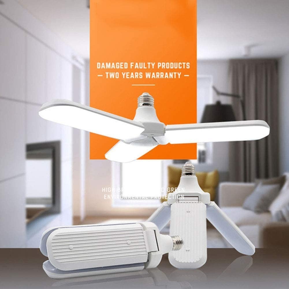 Lampara Triple Led 3 Hojas Plegable 45 W Gran Potencia - Opaa!